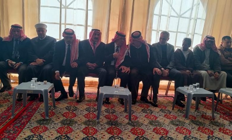 مندوباً عن الملك..العيسوي يقدم واجب العزاء إلى قبيلة بني صخر”الزبن ...