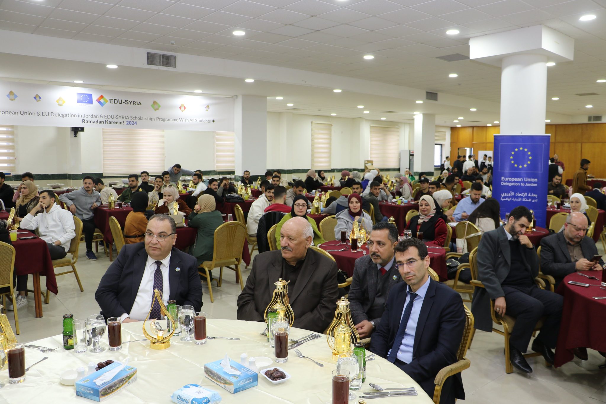 Zarqa University hosts Ramadan Iftar for EDU-SYRIA scholarship students ...