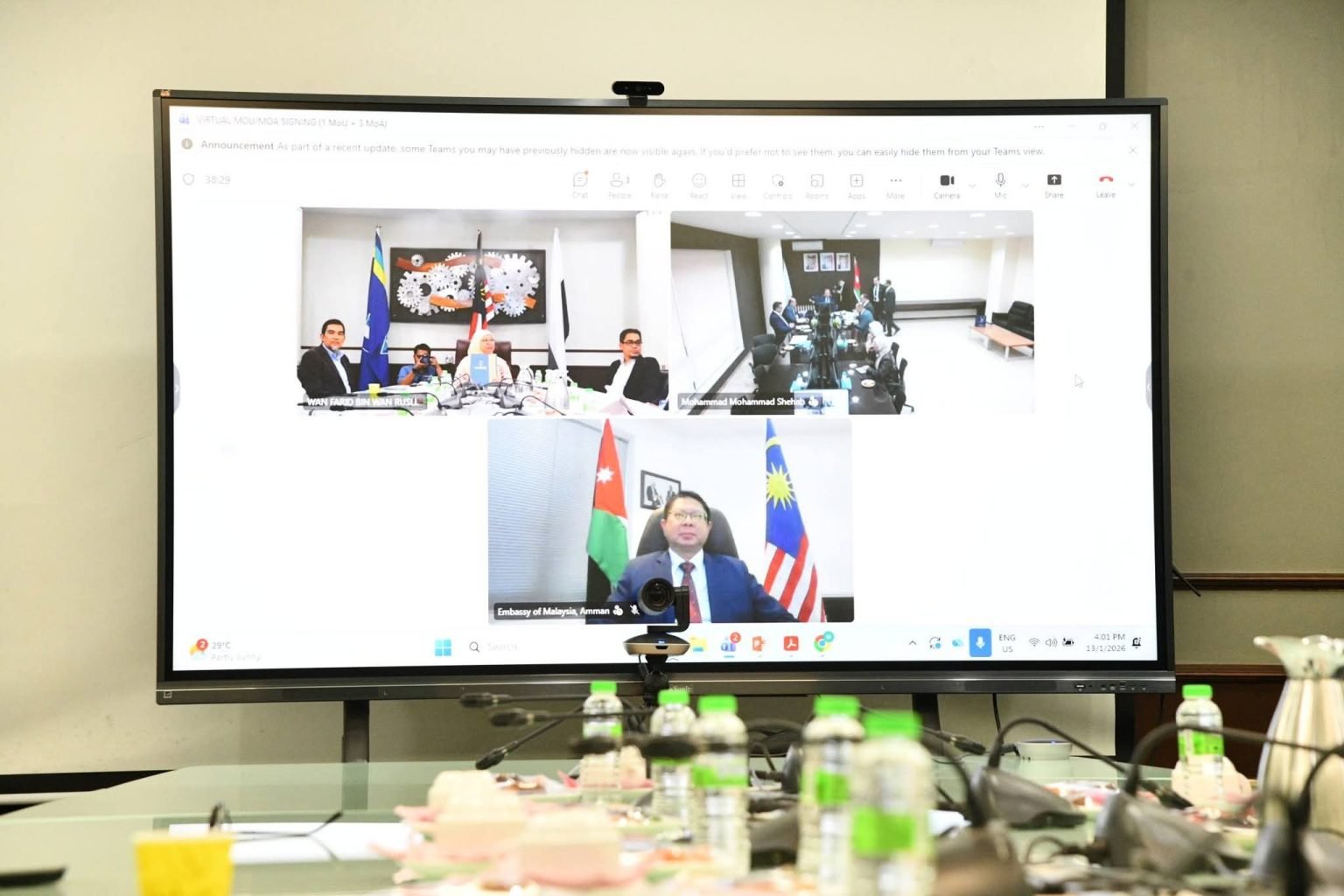 UMPSA, Amman Arab University sign MoU,three MoAs to enhance academic ...